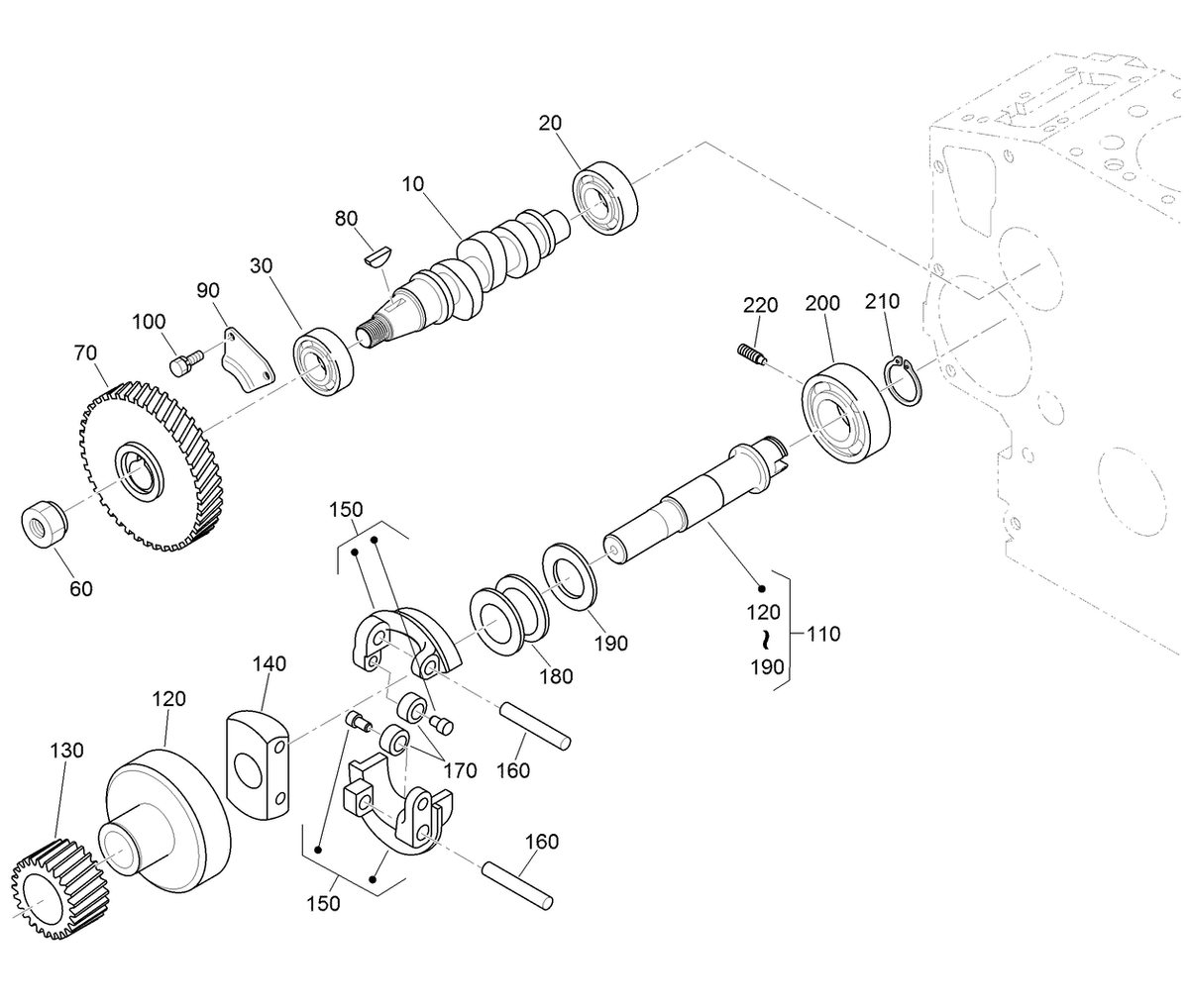 GOVERNOR SHAFT ASM (Part #:98-9644) – DINGOPOWER.com