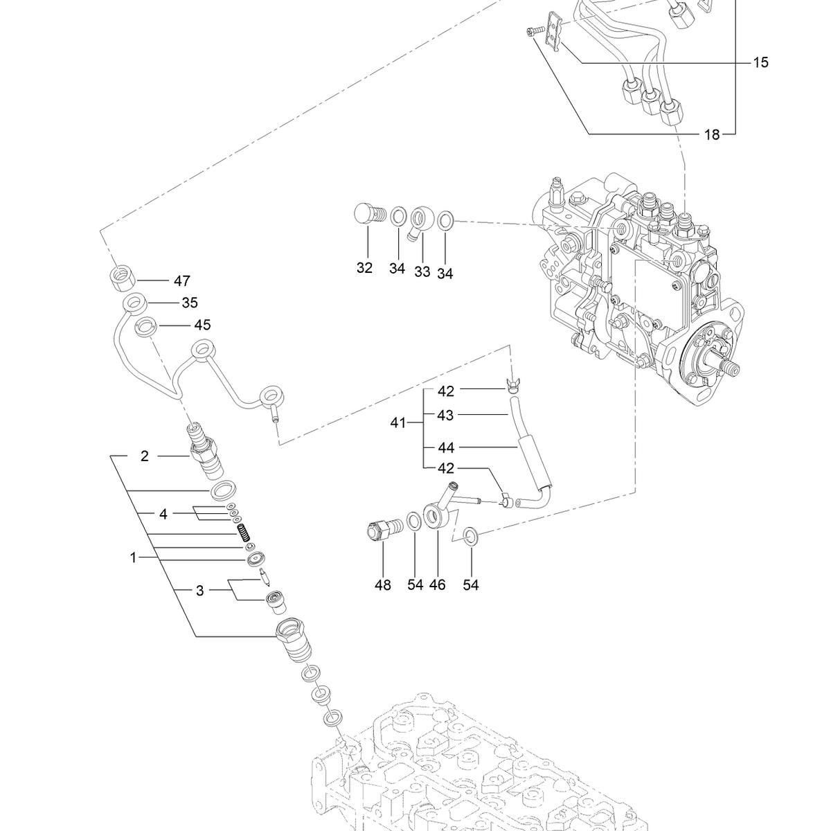 PIPE ASM (INJ NO2) (Part #:135-4234) – DINGOPOWER.com