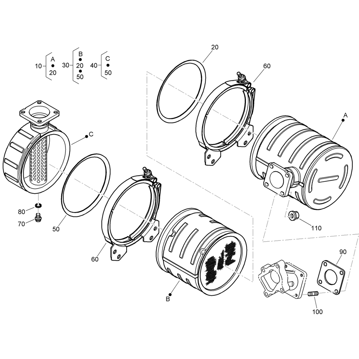 GASKET (Part #:98-7654) – DINGOPOWER.com