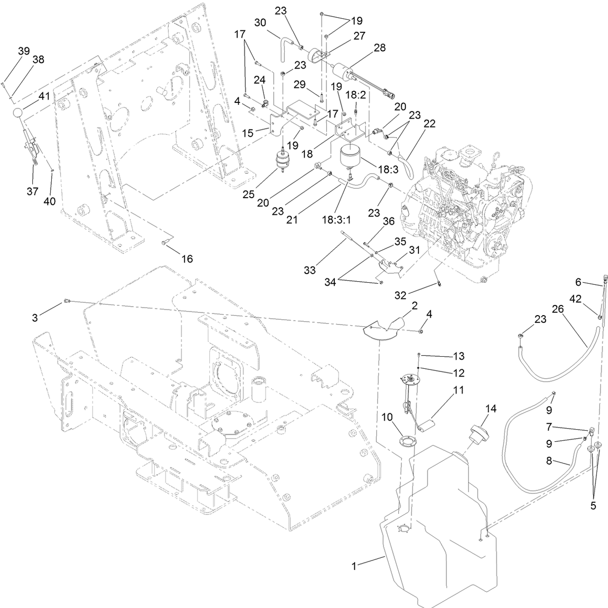 BRACKET-PUMP, FUEL (Part #:110-8817) – DINGOPOWER.com